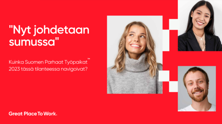 Suomen Parhaat Työpaikat™ 2023 - Great Place To Work